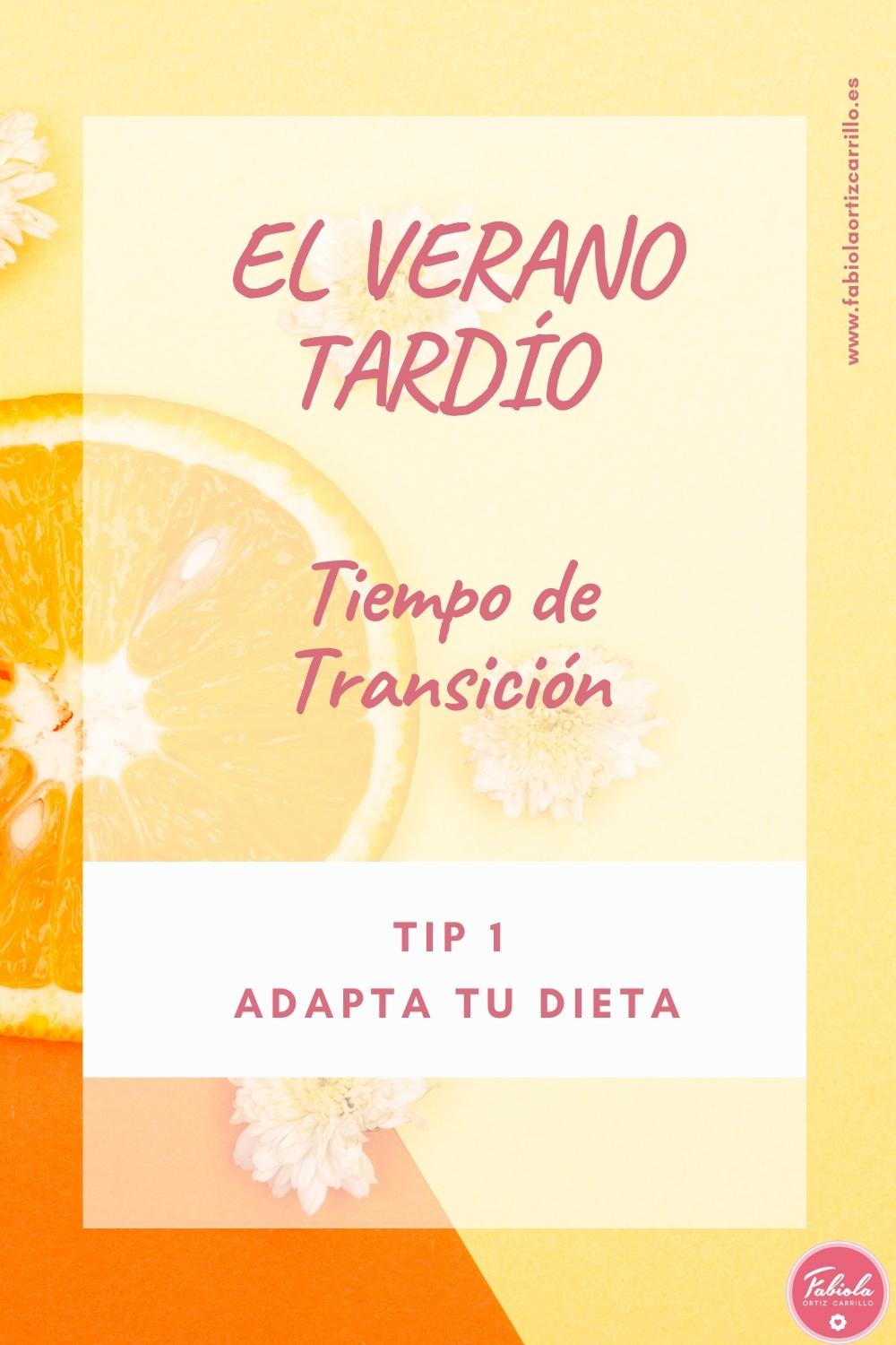 EL VERANO TARDÍO: PUENTE ENERGÉTICO ENTRE EL VERANO Y EL OTOÑO ...